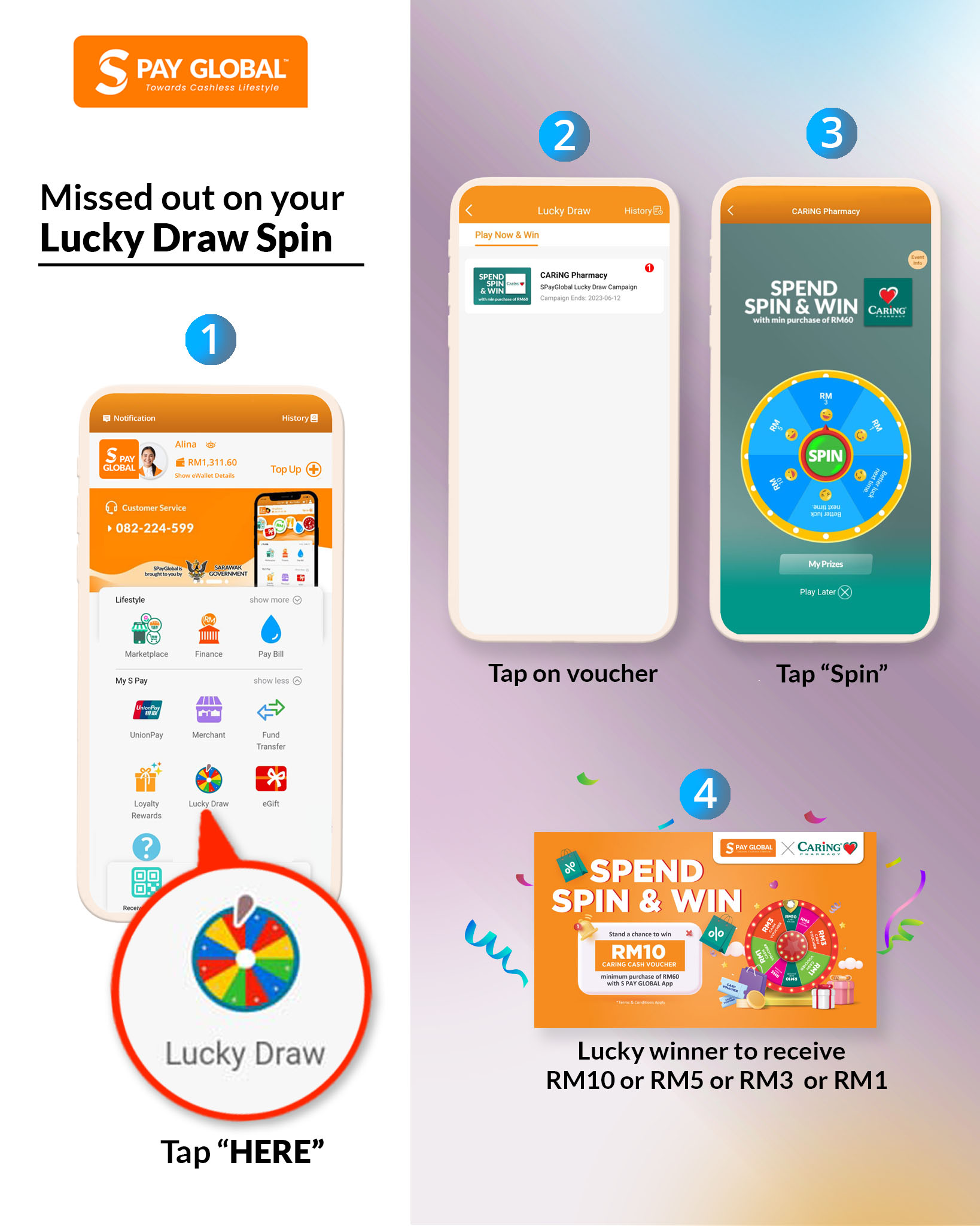 S PAY GLOBAL - Sarawak Government Fintech Platform